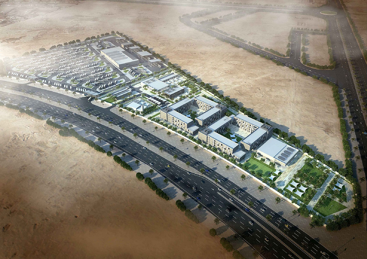 Al Wakra Bus Depot – HBK Steel Fabrication Factory